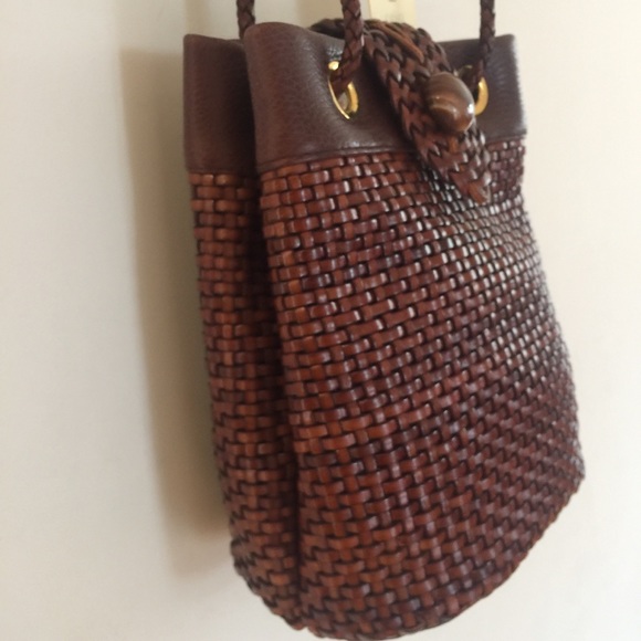 Cosci | Bags | Cosci Italian Hand Woven Leather Shoulder Bag | Poshmark